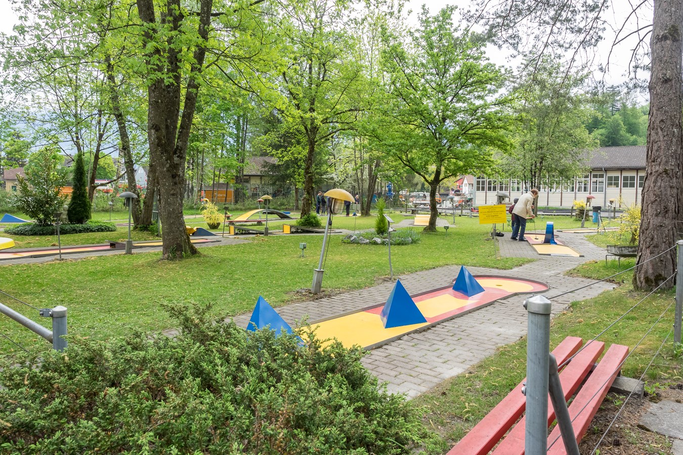 Minigolf | Freizeitanlage Buchs, Minigolf, Pit Pat, Freizeitspass in Buchs